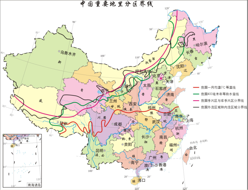 中国地理区划 - 快懂百科